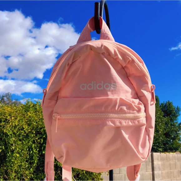 adidas | Bags | Adidas Light Pink Mini Backpack | Poshmark
